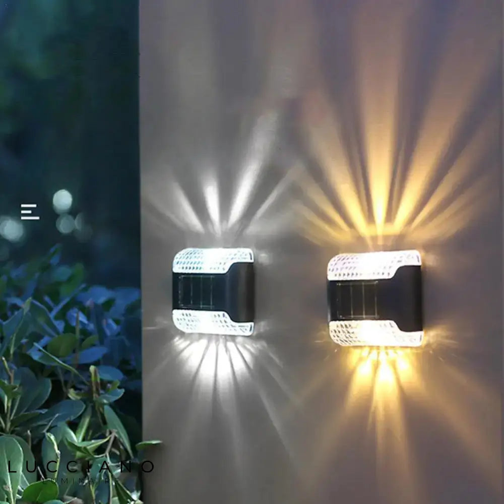 Outdoor Wall Light for Solar Terrace | Lucciano Lighting