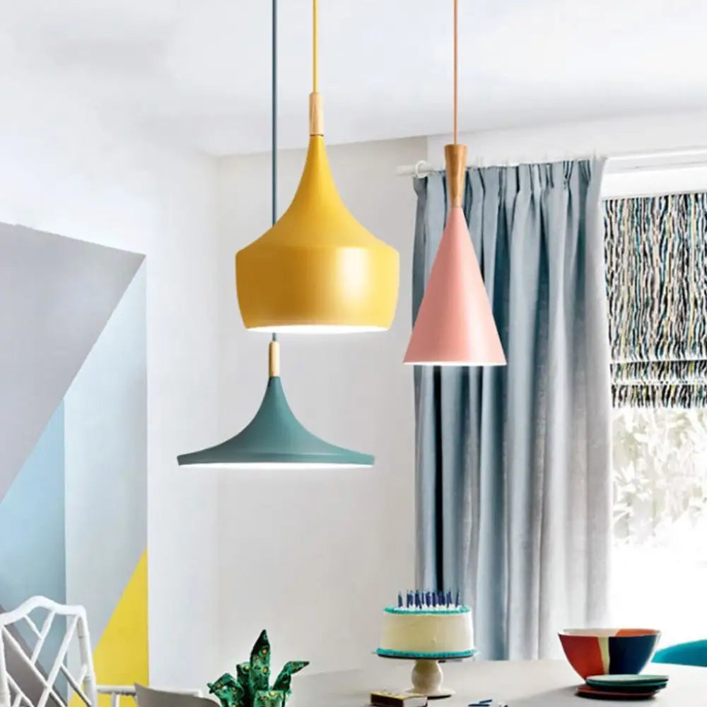 LED Suspension Moderne Alda Colorée